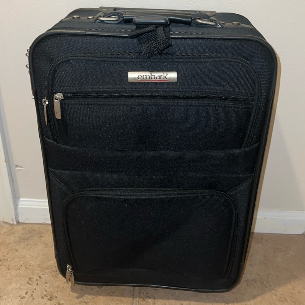 Embark Black 20” Carry On Rolling Luggage - Gem